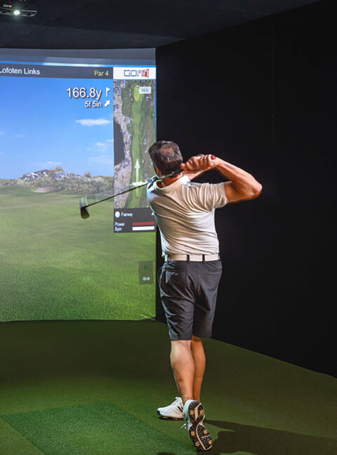 Golf Simulator Booth - The Simulator Specialists